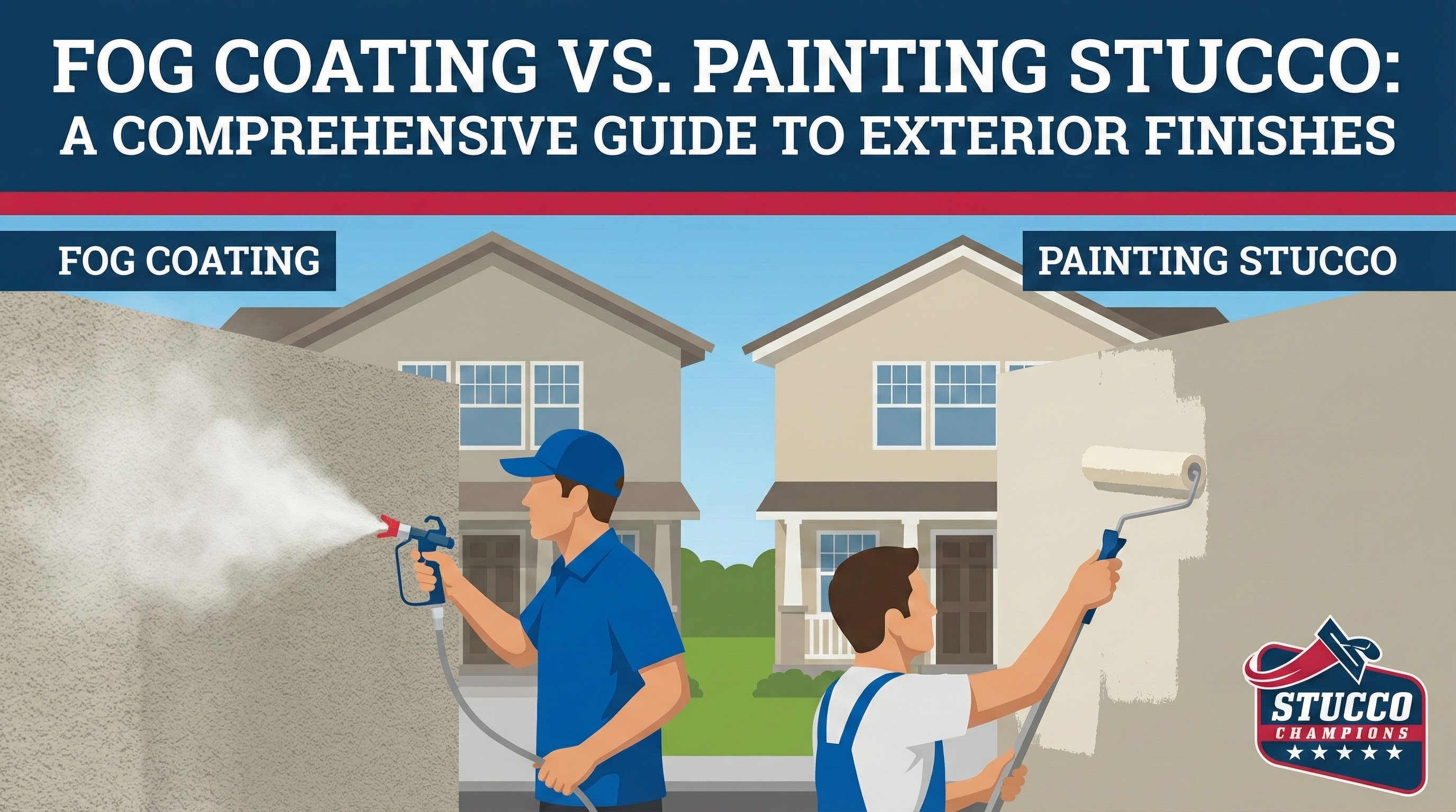Fog Coating vs. Painting Stucco: A Comprehensive Guide to Exterior ...