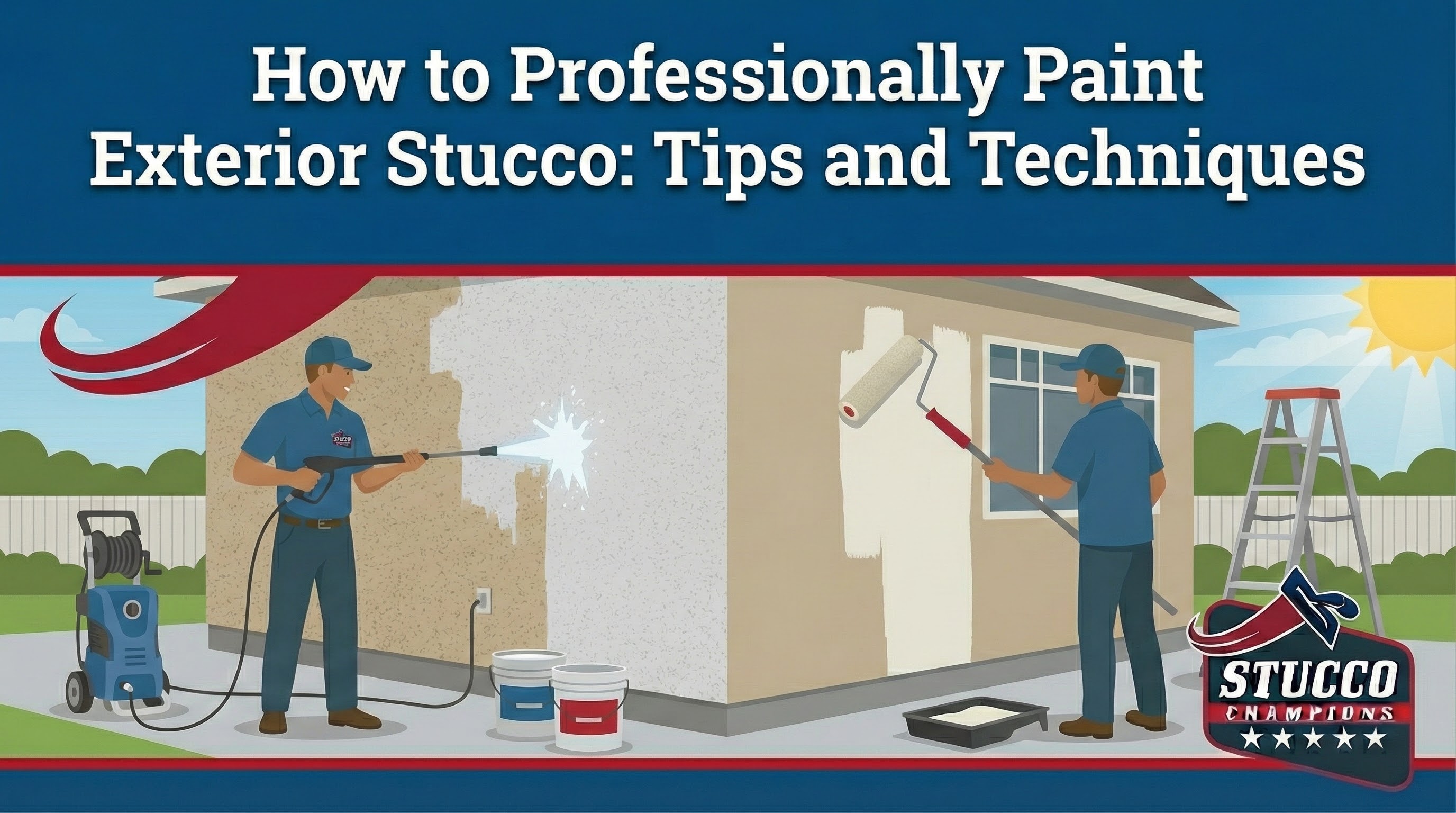 Expert Tips for Painting Exterior Stucco | Stucco Champions