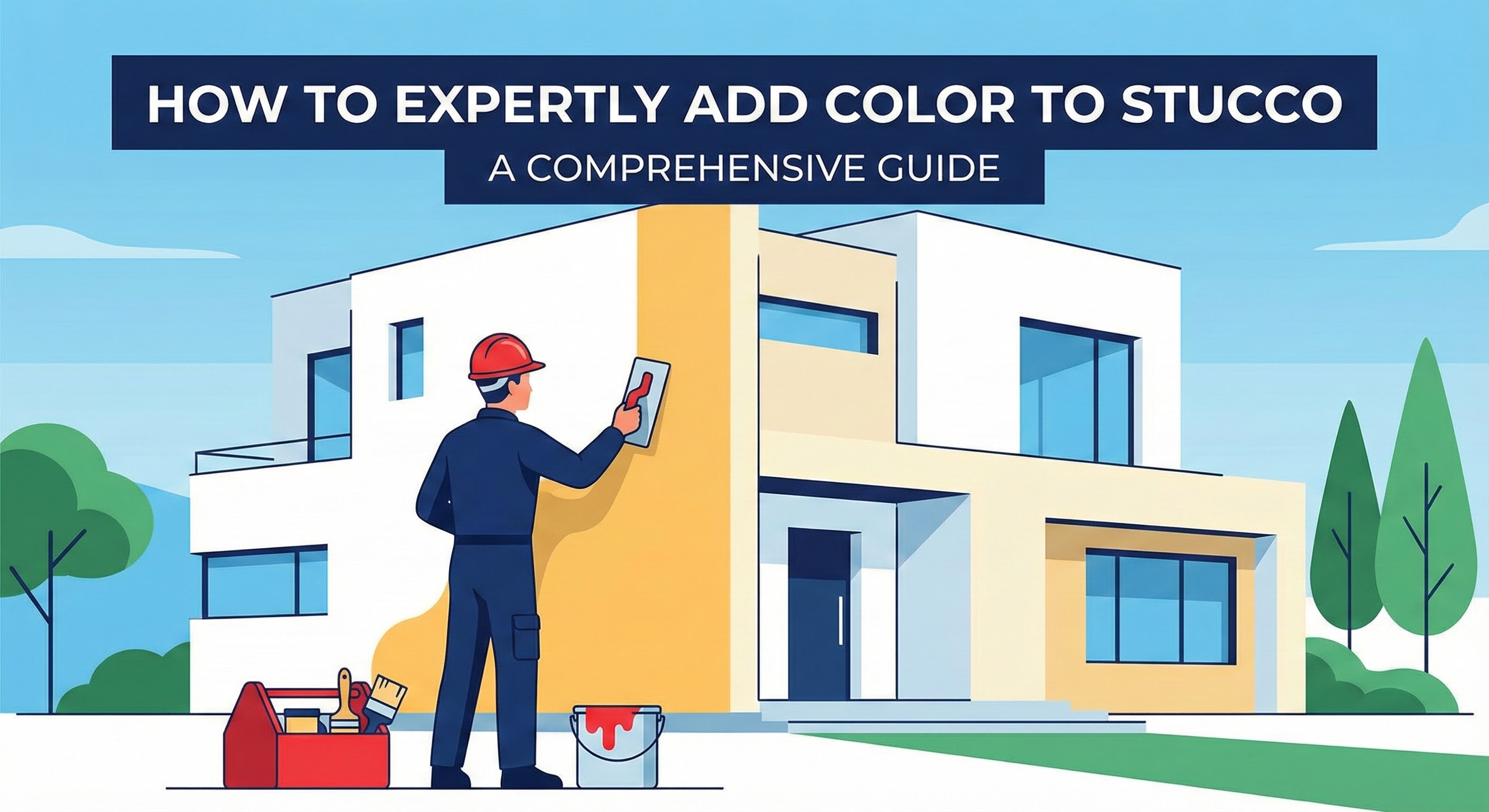 How to Expertly Add Color to Stucco: A Comprehensive Guide | Stucco ...
